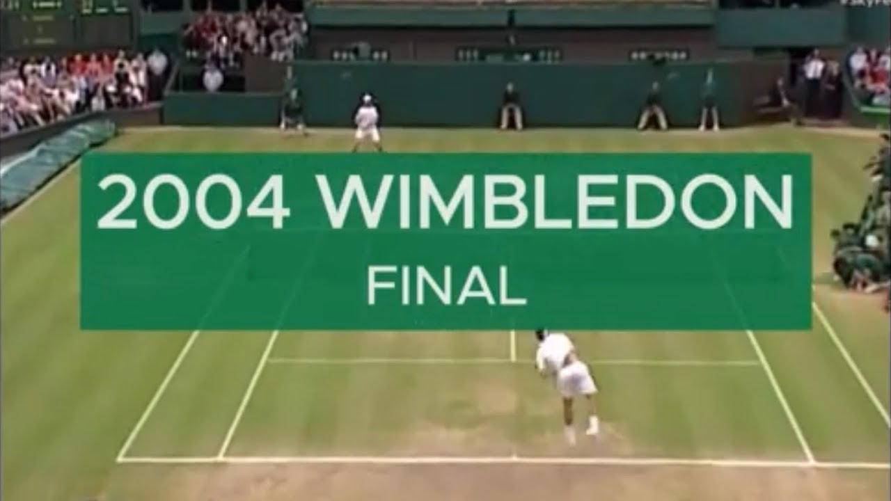 2004 Wimbledon Final Roger Federer vs Andy Roddick - YouTube