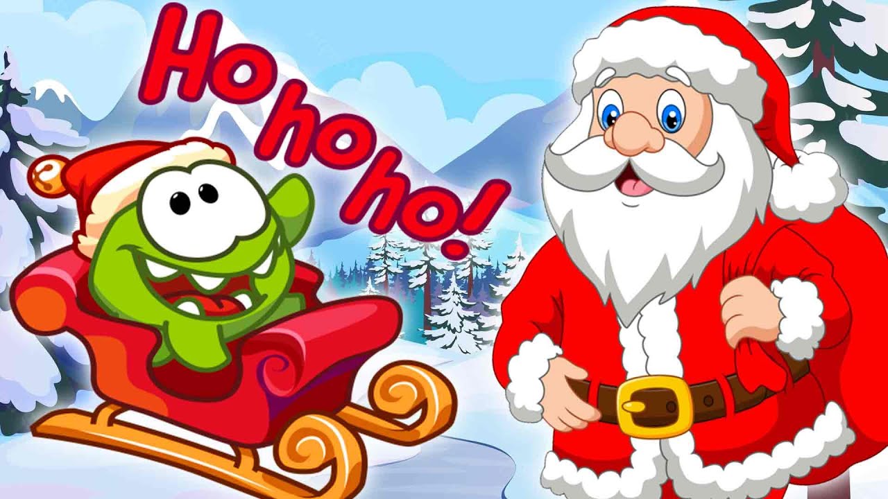 Om Nom Jingle Bells | Christmas Song, Nursery Rhymes And Cartoon Videos ...