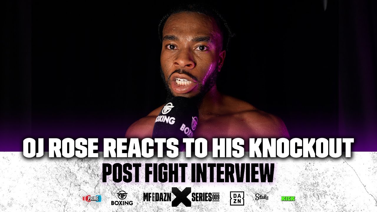 "I WANT LUIS PINEDA NEXT!" - OJ Rose reacts to his KNOCKOUT against ...