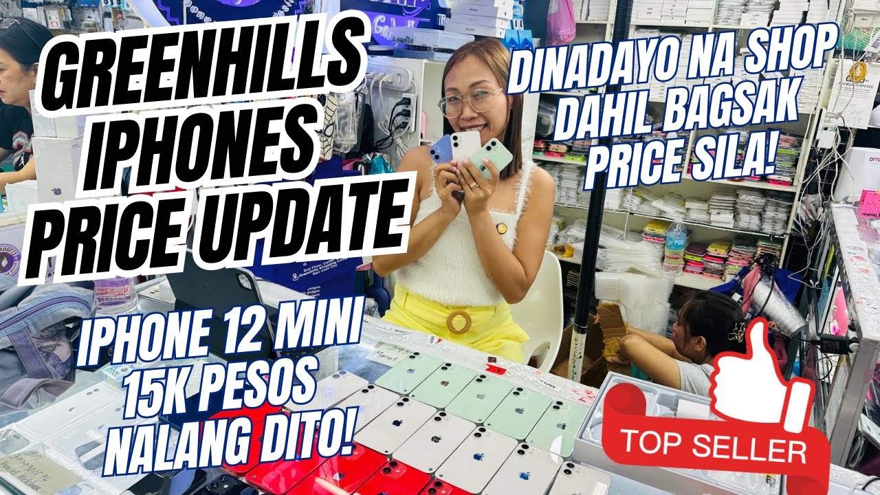 WOW IPHONE 12 MINI 15K PESOS NALANG SA GREENHILLS! IPHONE PRICE AND ...