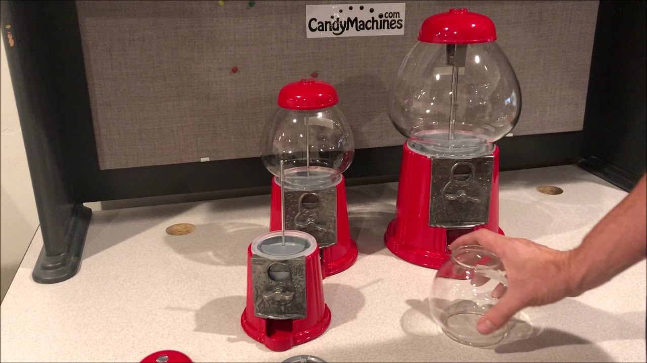 How to Replace a Broken Globe on your Carousel Gumball Machine - YouTube