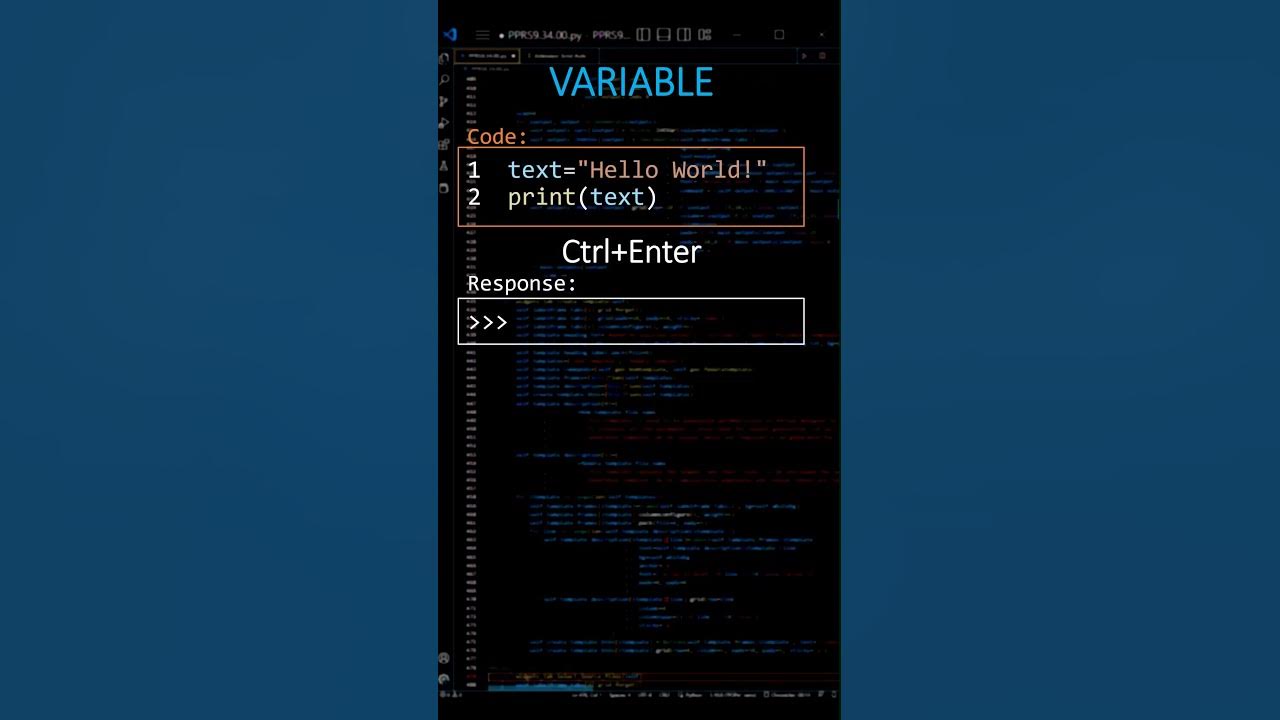 Python Variables Use Python Pythink Pythink1 Python For Beginners 5039