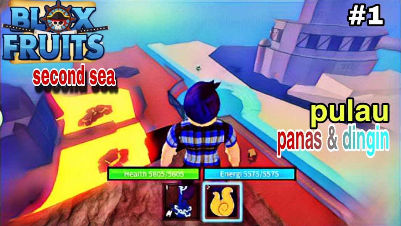 Aku Makan Buah Flame Sampai Level Max+Di Pulau Panas & Dingin Second ...