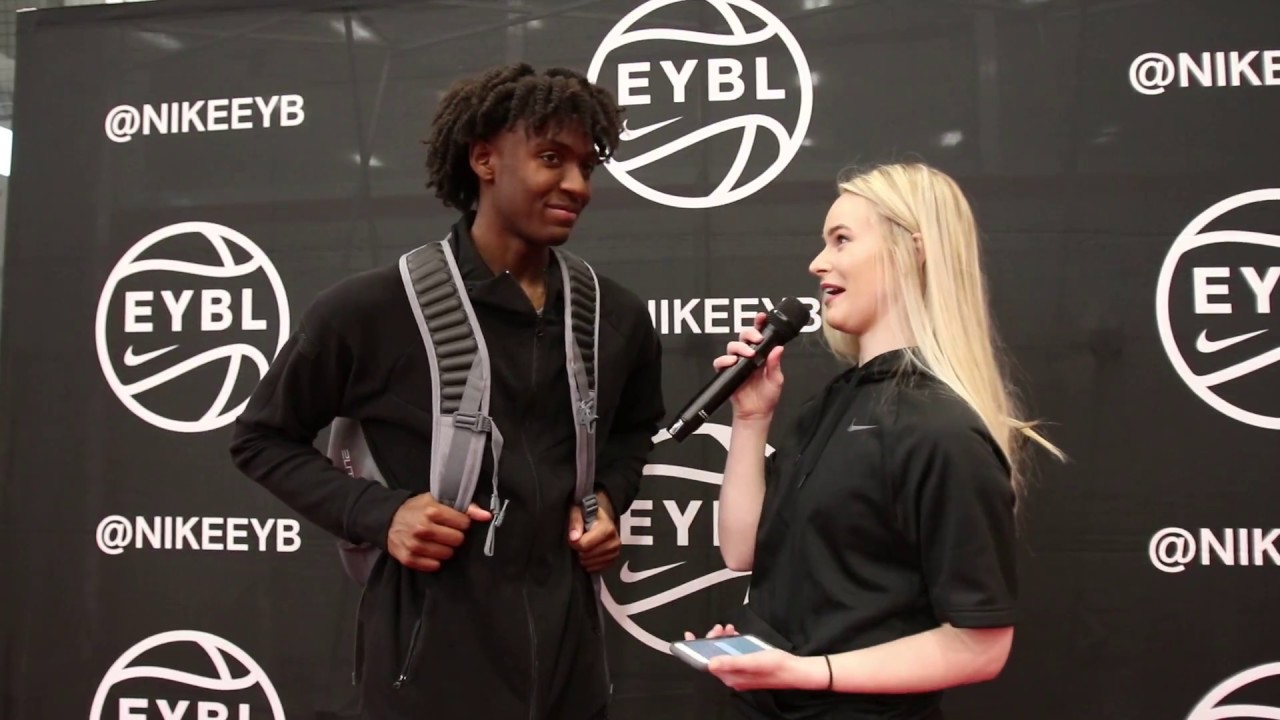 Nike EYBL Dallas: Interview with the Drive Nation Tyrese Maxey - YouTube