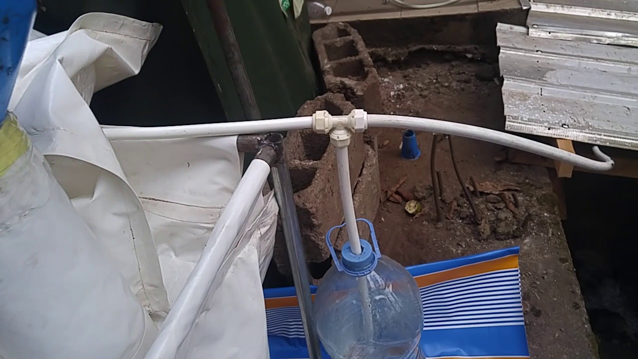 Installation du Digesteur de biogaz mobile - YouTube