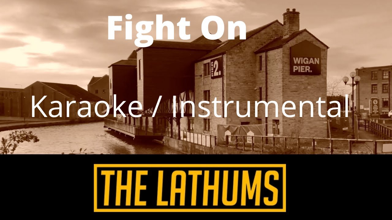 The Lathums - Fight On - Instrumental Cover Version - YouTube