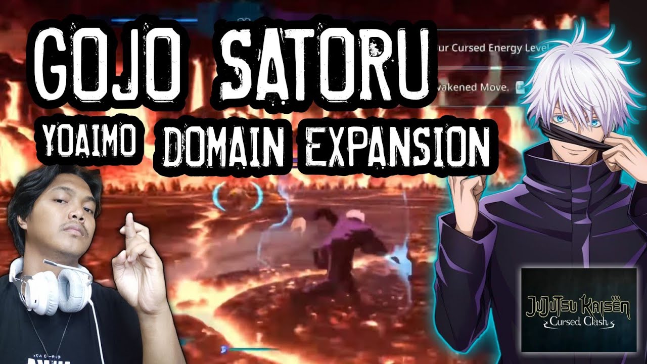Yoaimo, Domain Gojo Satoru Gada Obat - Jujutsu Kaisen Cursed Clash ...
