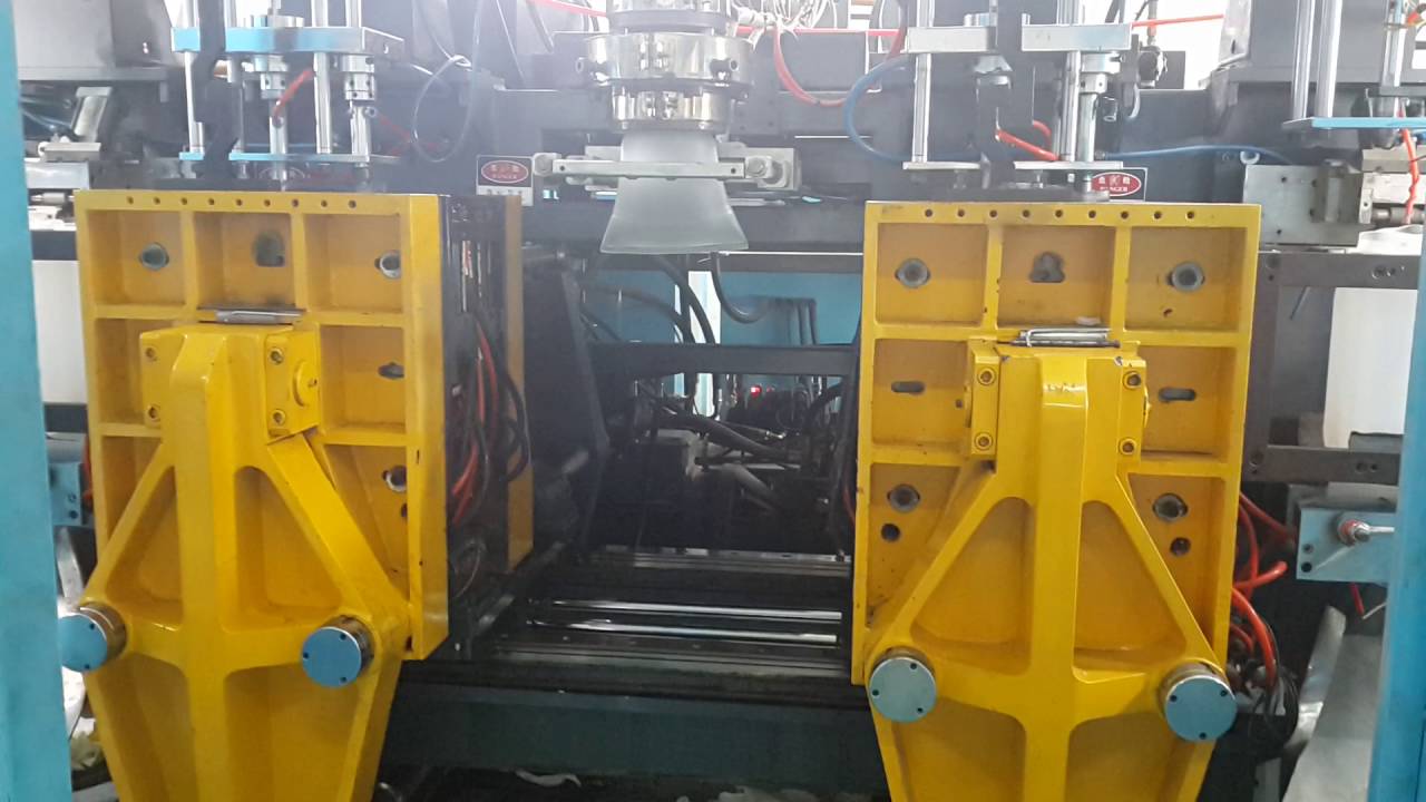 Double station 10Liter jerry can blow molding machine / 10L jerry can ...