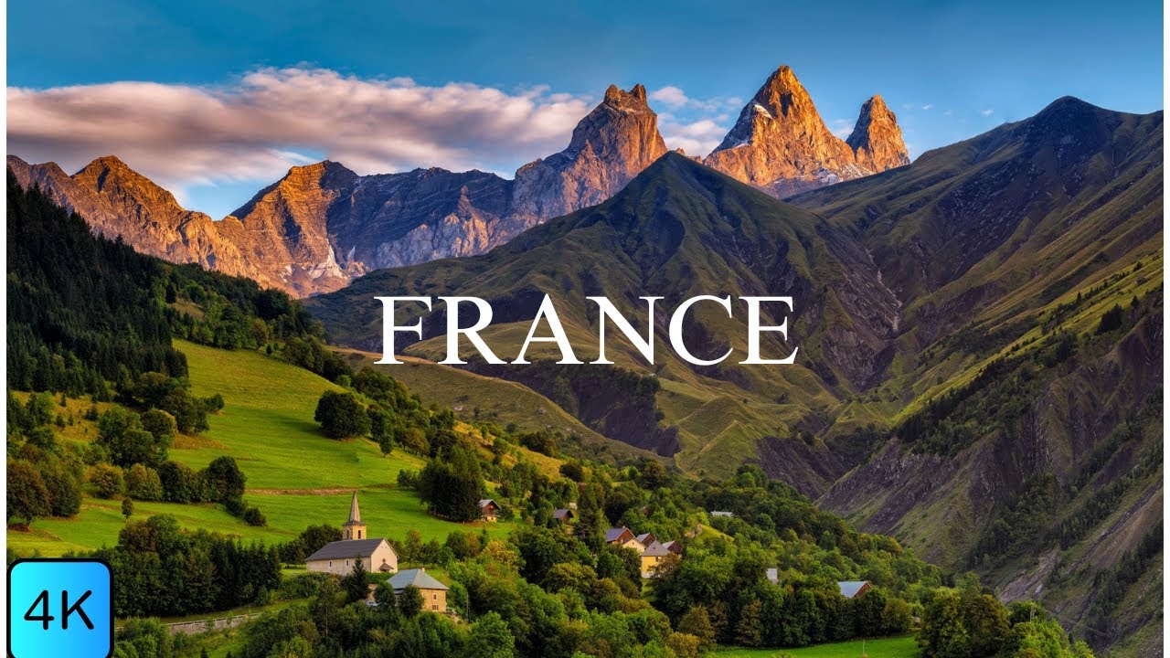 FLYING OVER FRANCE (4K UHD) Drone Film - YouTube