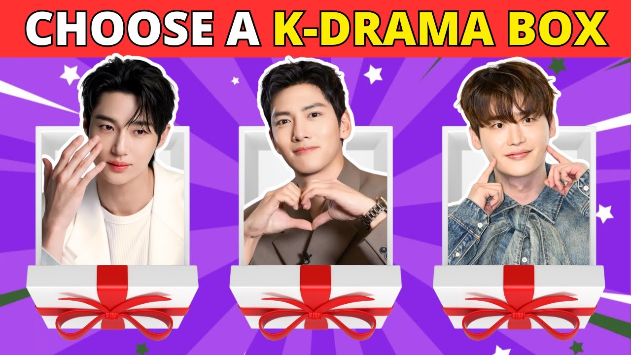 Choose a K-DRAMA GIFT BOX🎁 | What Will You Get? 💖 (Super Fun K-DRAMA ...