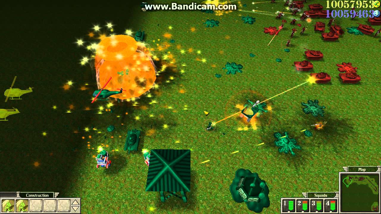 Army Men RTS multiplayer bots 1v3 gameplay part 2 "War is Hell" - YouTube