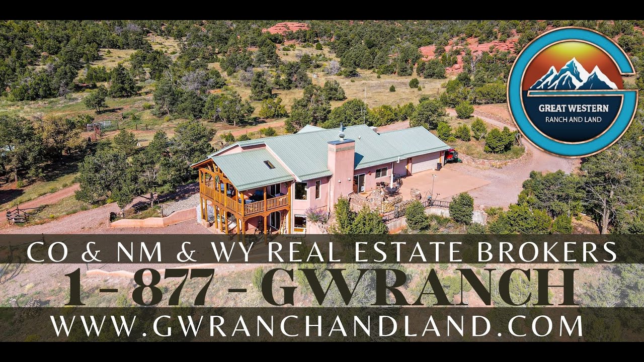 Colorado Ranch For Sale - Red Rock Retreat - YouTube