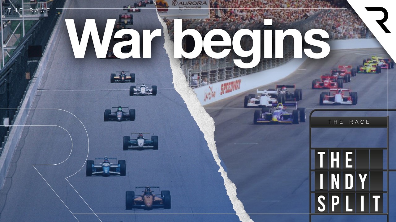 How Indycar's CART vs IRL war started in the 1990s | INDYCAR SPLIT ...
