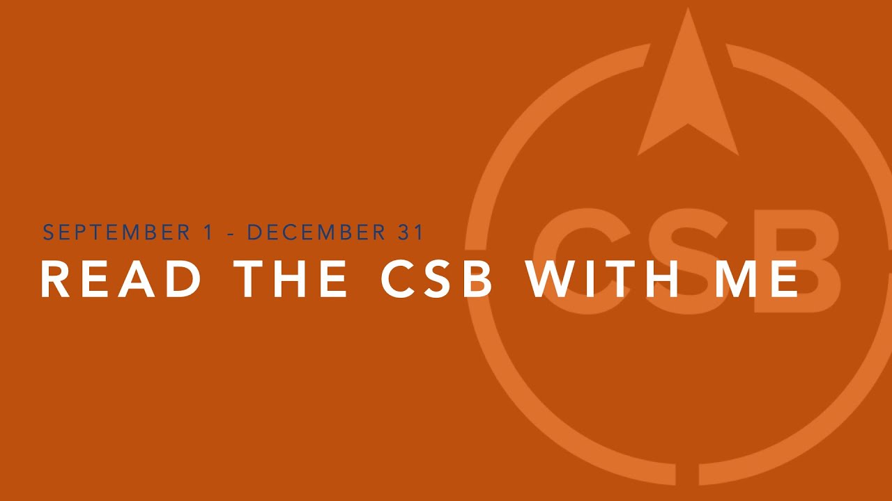 Read the CSB with Me - YouTube