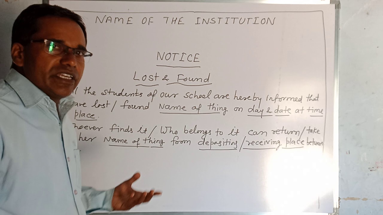 Notice Lost Found YouTube notice-lost-found-youtube