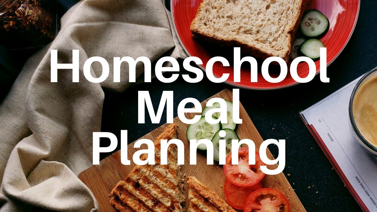 Come Meal Plan with Me! | Homeschool Lunch Lady | Homeschool Show and ...