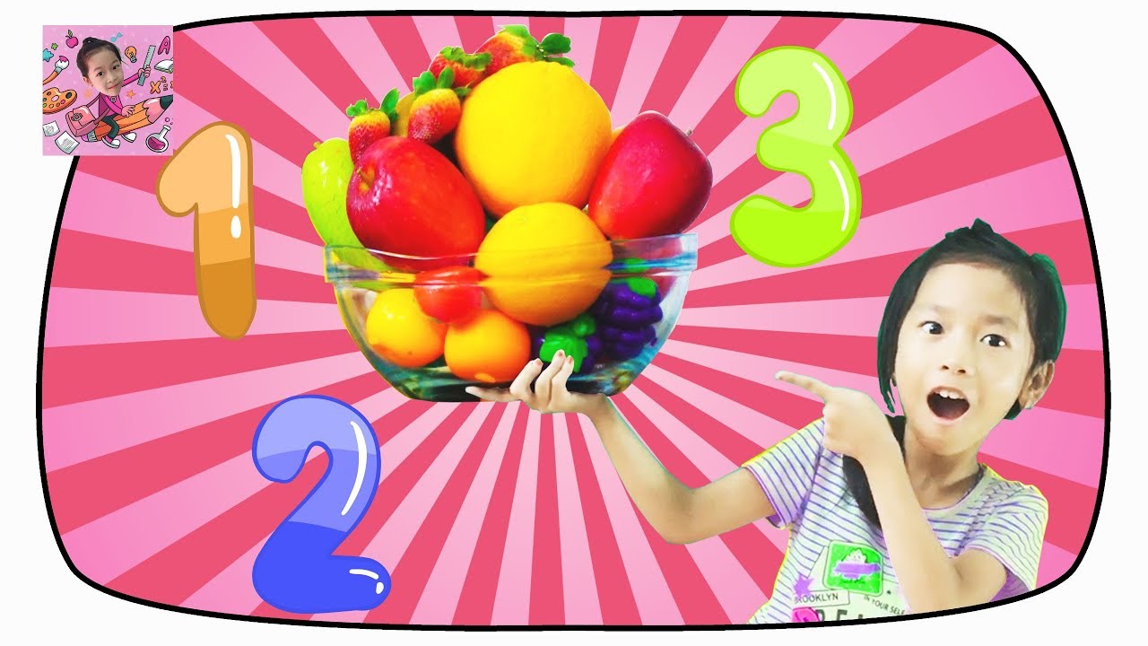 Fruits and Vegetables in English for Kids Children Educational Learning ...