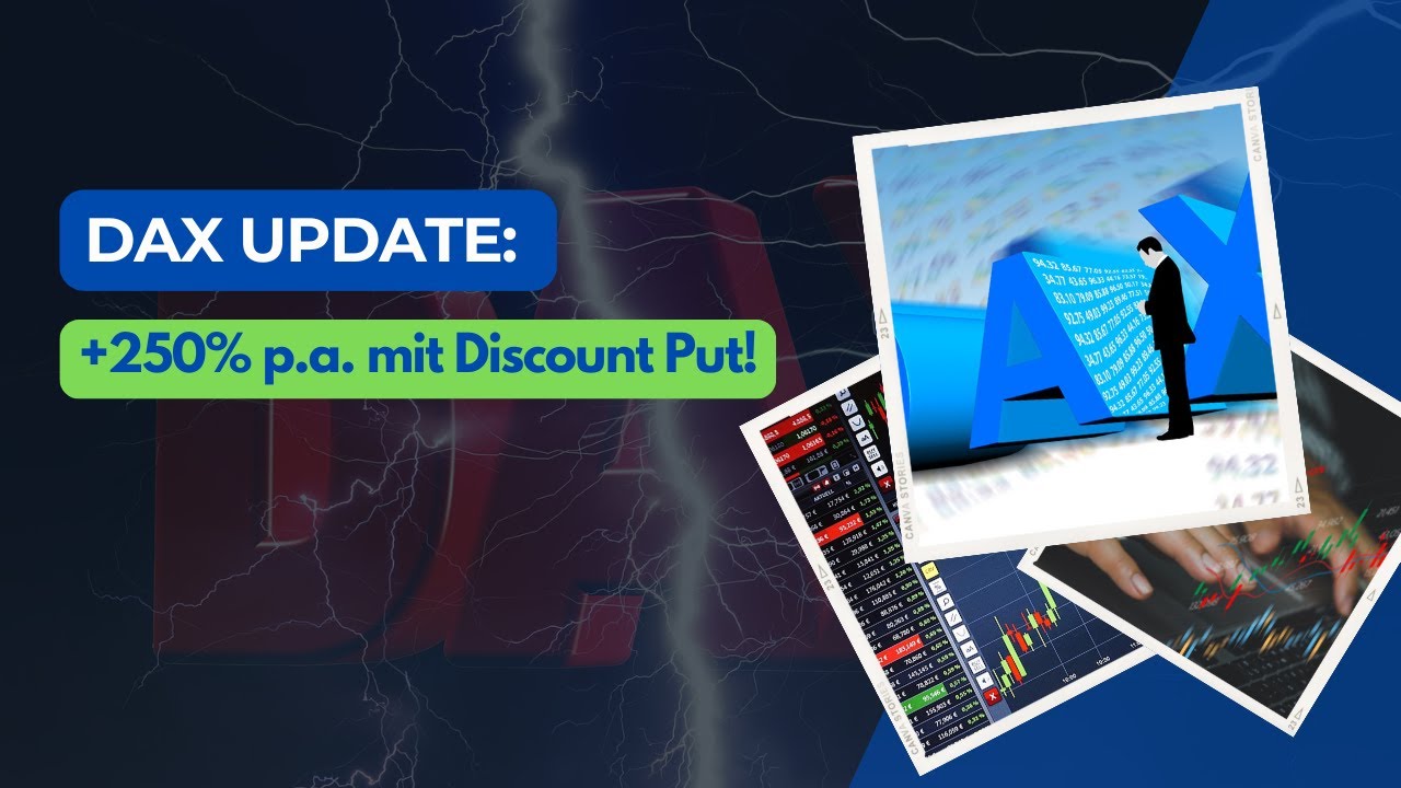 DAX Update: +250% p.a. mit Discount Put! - YouTube