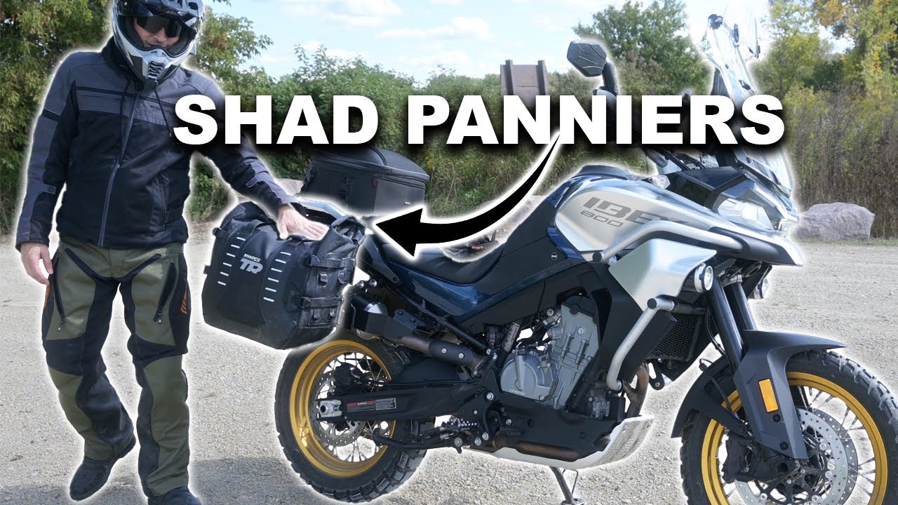 Shad Luggage System for Adventure Motorcycles - YouTube