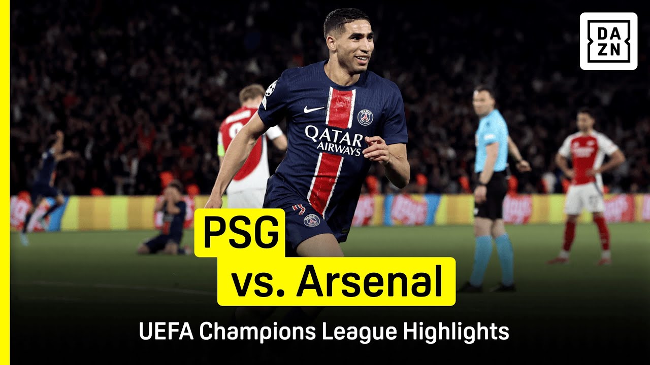 HIGHLIGHTS | PSG vs Arsenal (Champions League 2024-25) - YouTube