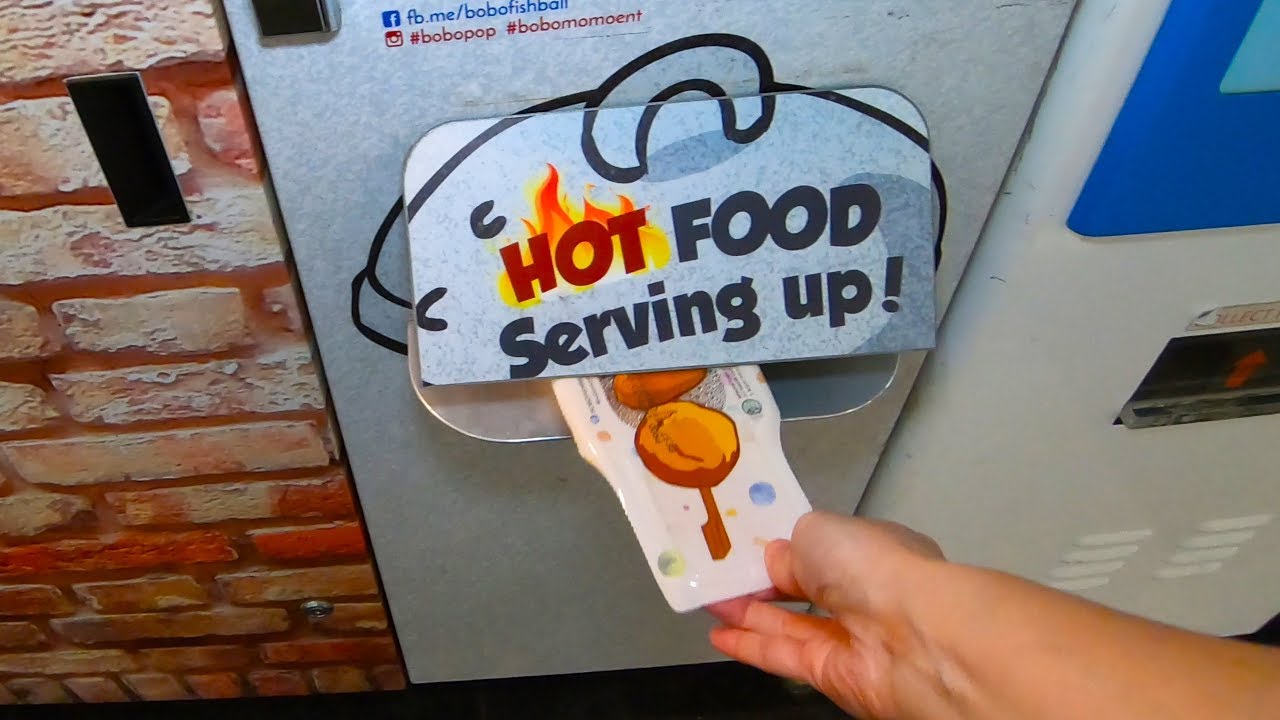 Hot Cheese Snacks Vending Machine - YouTube