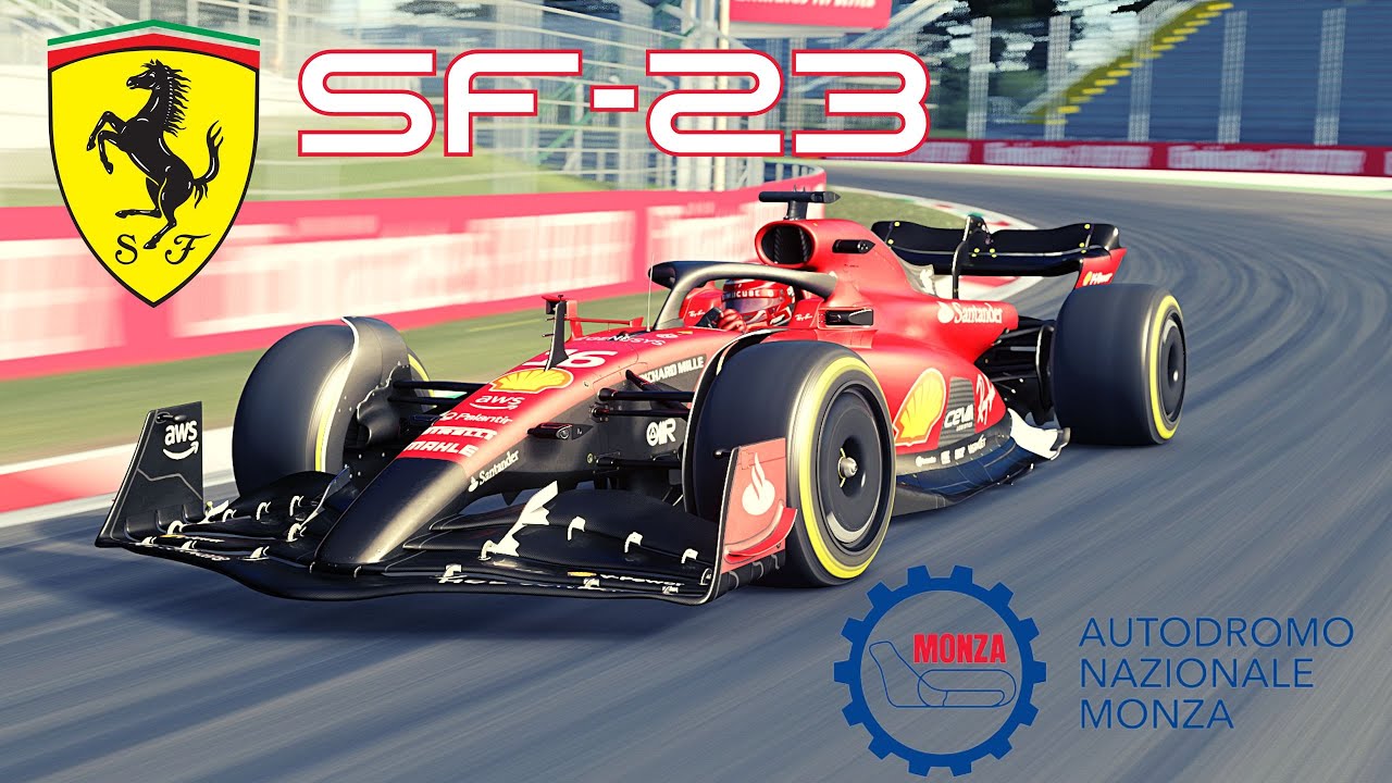 Ferrari F1 SF-23 Monza - YouTube