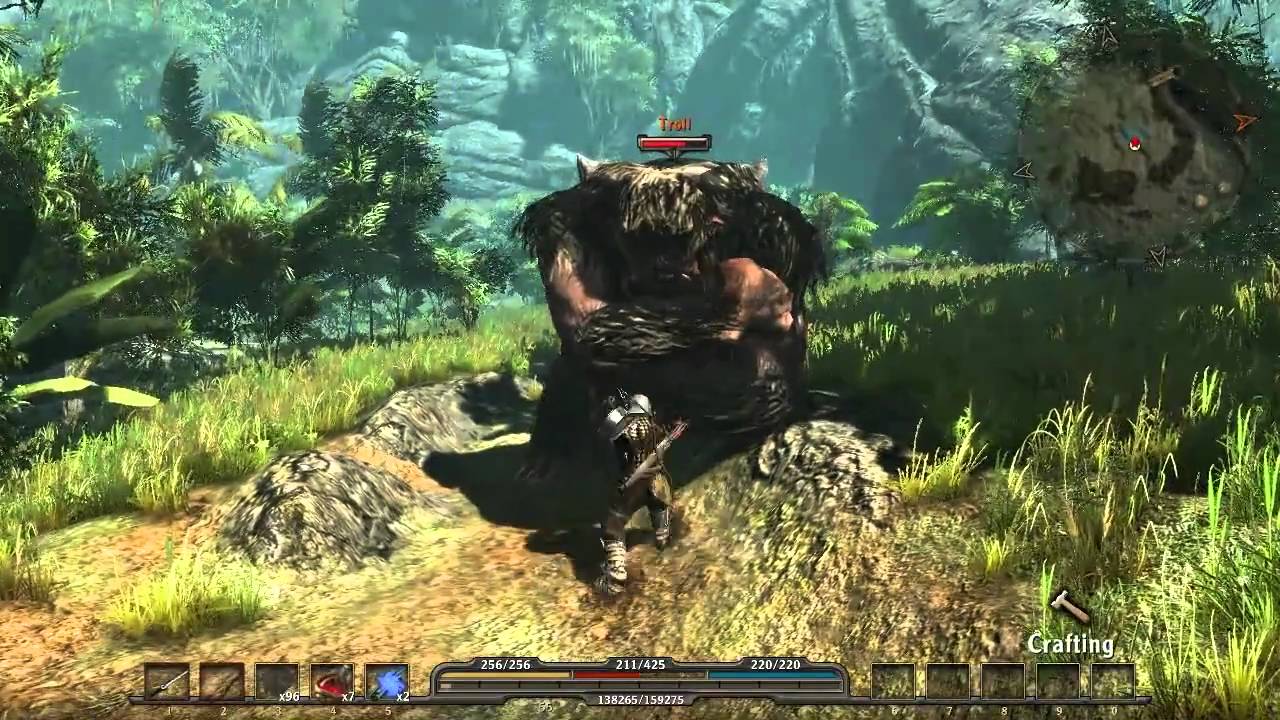 Arcania Gothic 4 - Troll Fight - YouTube