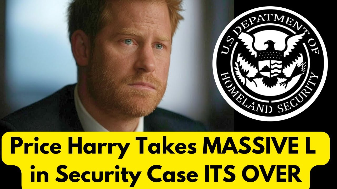 Prince Harry Takes MASSIVE L in Security Case ITS OVER - YouTube