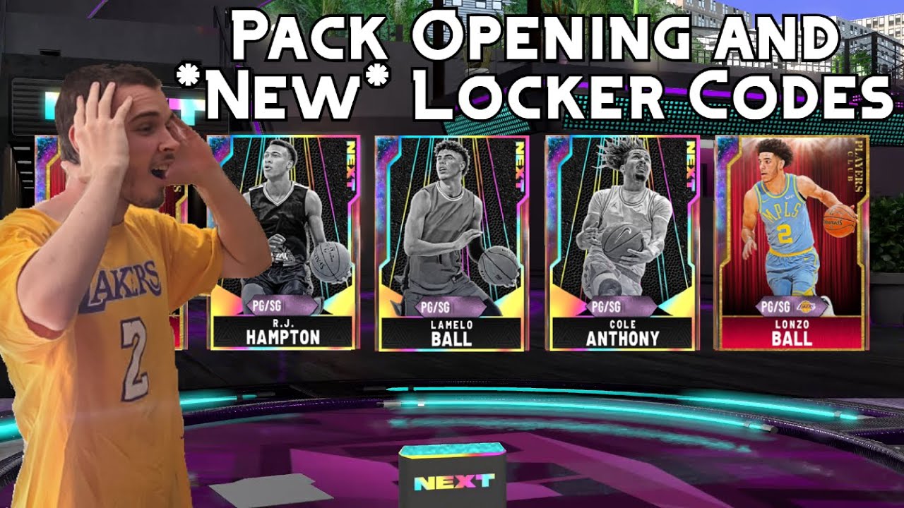 NBA 2K20: PACK OPENING AND *NEW* LOCKER CODES!- D&T - YouTube