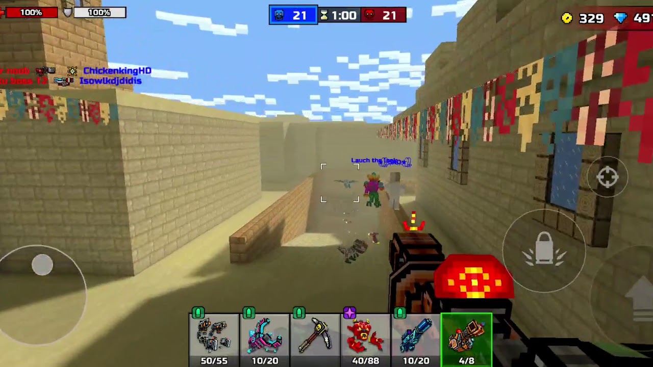 Pixel Gun 3d viet nam review vũ khí Meteorite Destroyer - YouTube