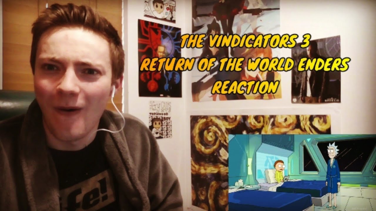 RICK AND MORTY - 3X04 THE VINDICATORS 3 RETURN OF WORLD ENDER REACTION ...