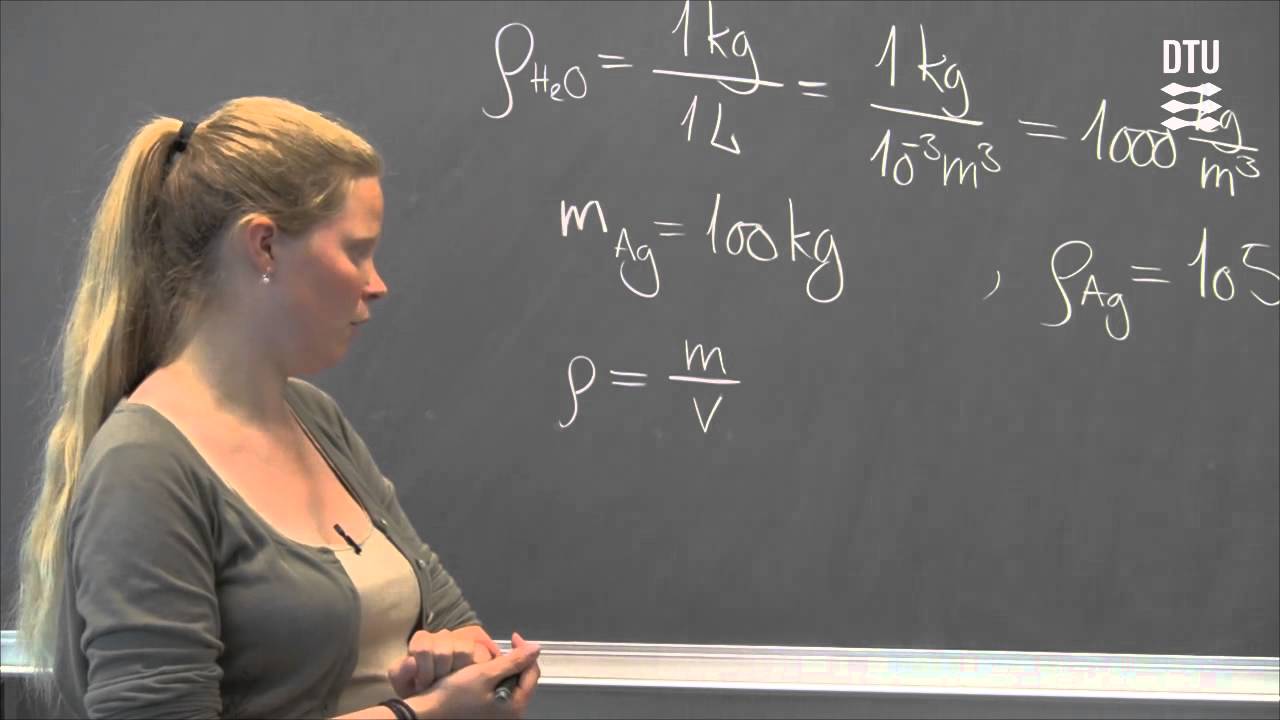 Fysik: Densitet - YouTube