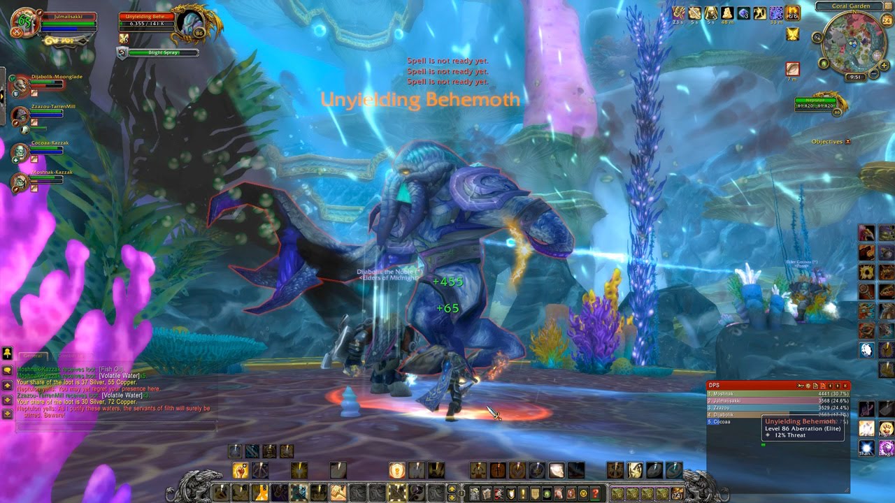 Throne of Tides Complete Playthrough on Retribution paladin DPS - WoW ...