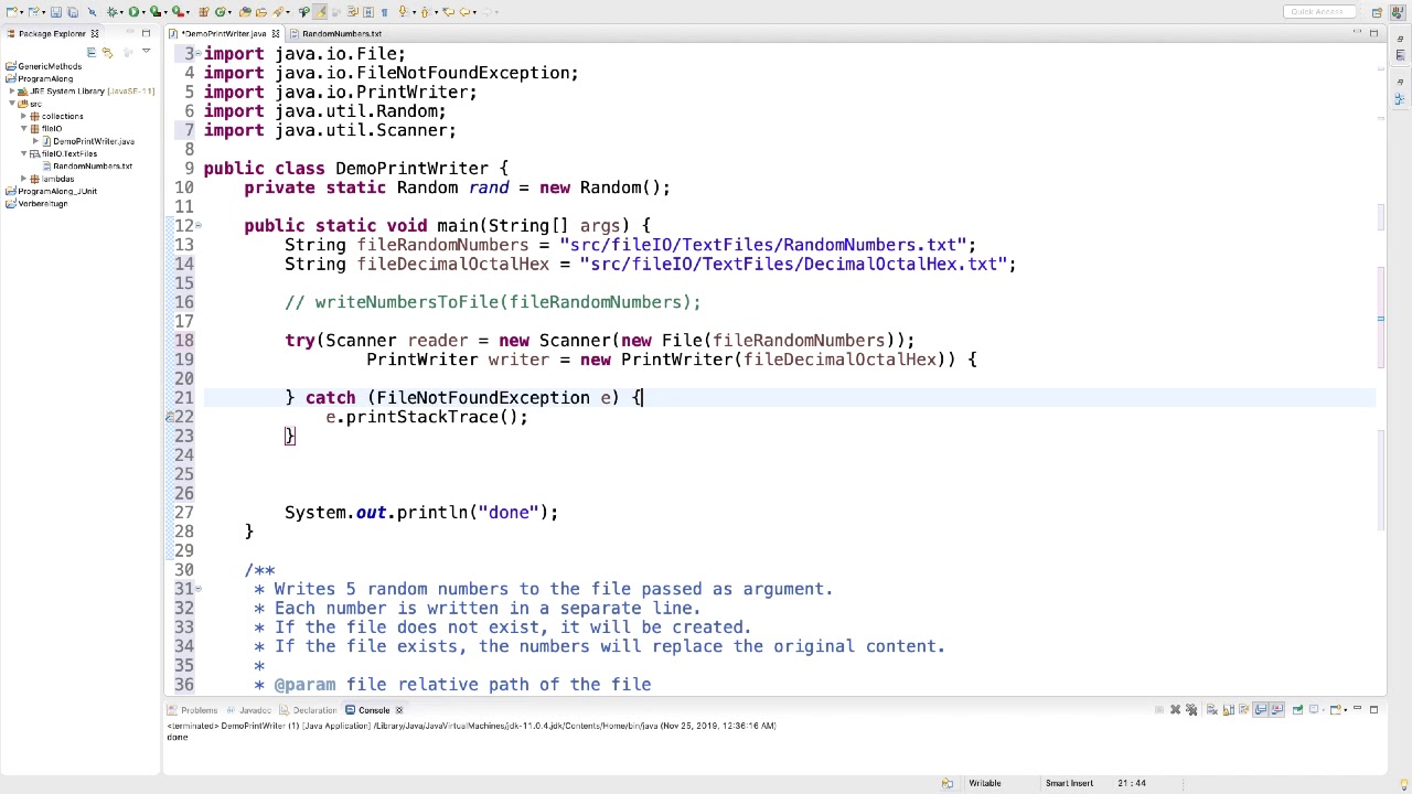 Program Along PrintWriter YouTube Program Along PrintWriter YouTube