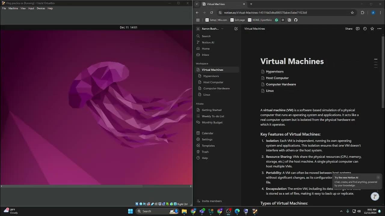 How to install Linux Ubuntu using Oracle VirtualBox - YouTube