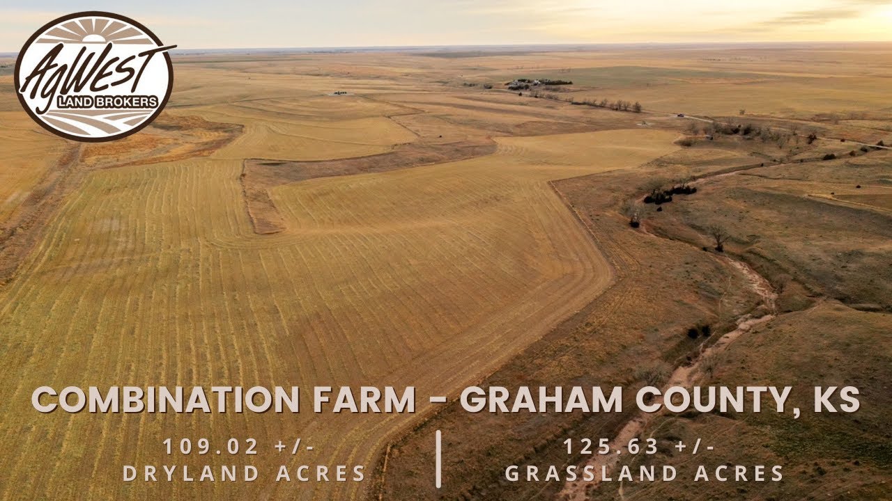 234.65 +/- Acre Combination Farm in Graham County, Kansas - YouTube