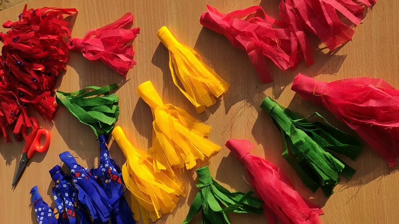 Art and craft, craft work, paper work, paper jhumar ideas, home ...