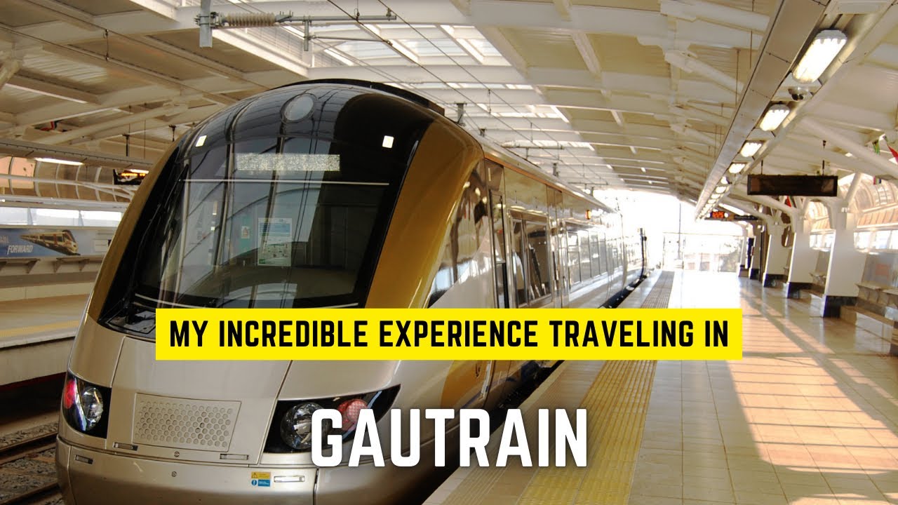 Join me on my first journey with the Gautrain from Pretoria to ...