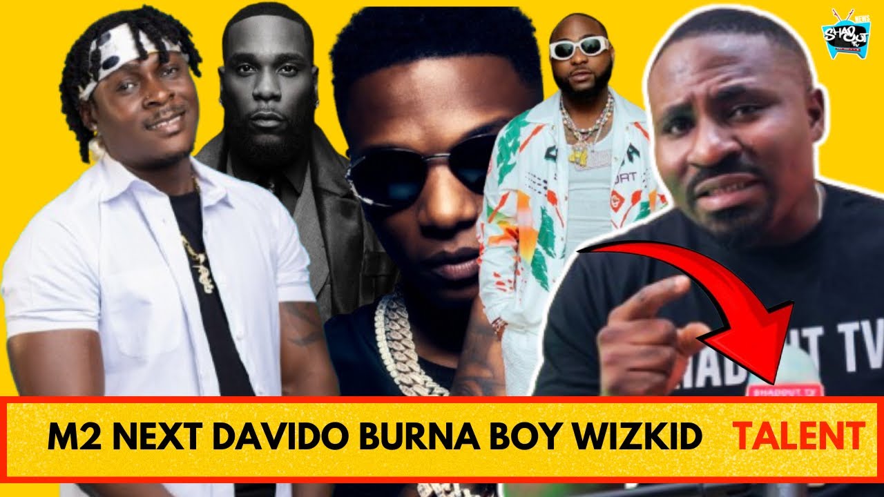 M2 Rocking Shoulders With Davido Wizkid Burna Boy With Messi/Ronaldo ...