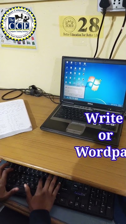 How to open Wordpad with Shortcut Command? #computer #computertips #students - YouTube