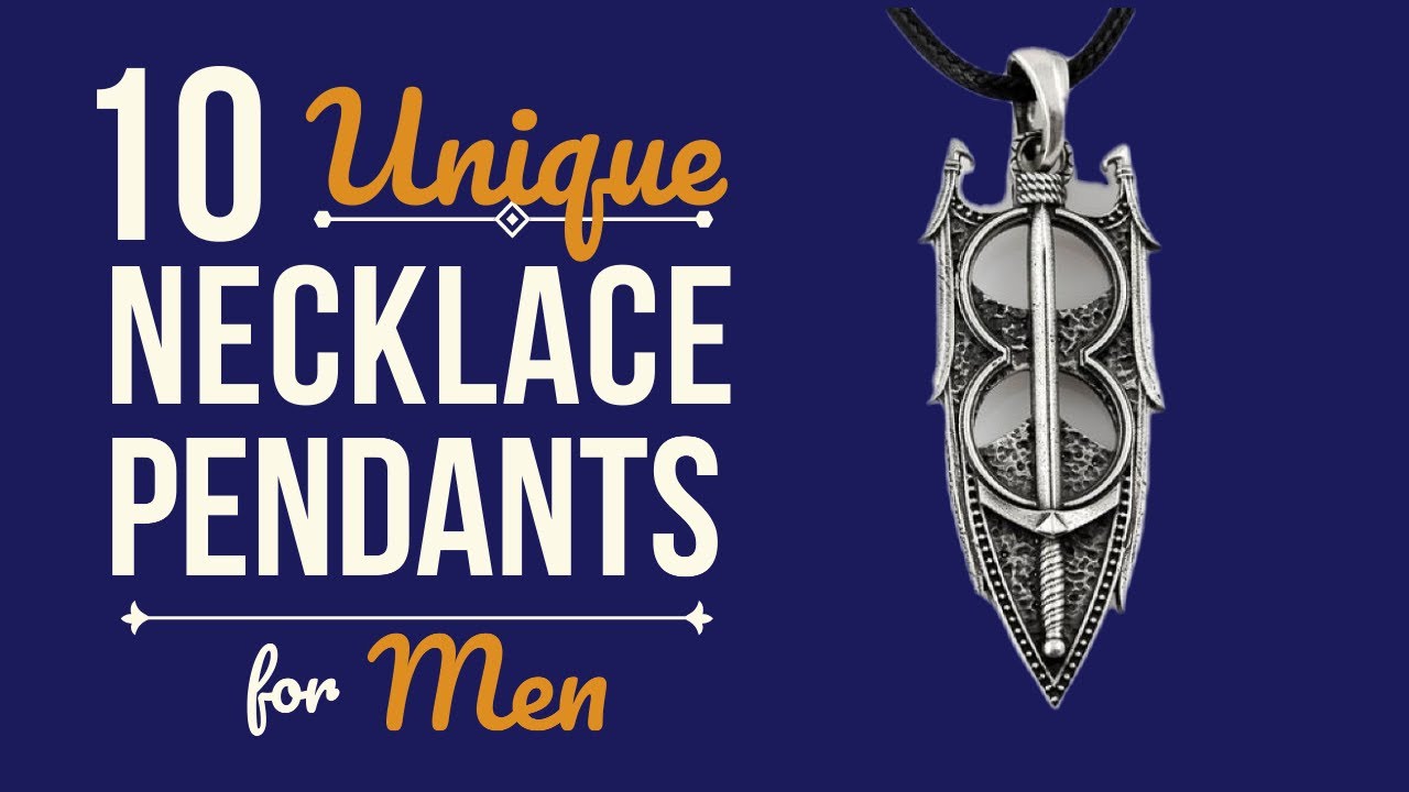 10 Unique Chain Pendants for Men from Etsy | Jewelry Necklace ...