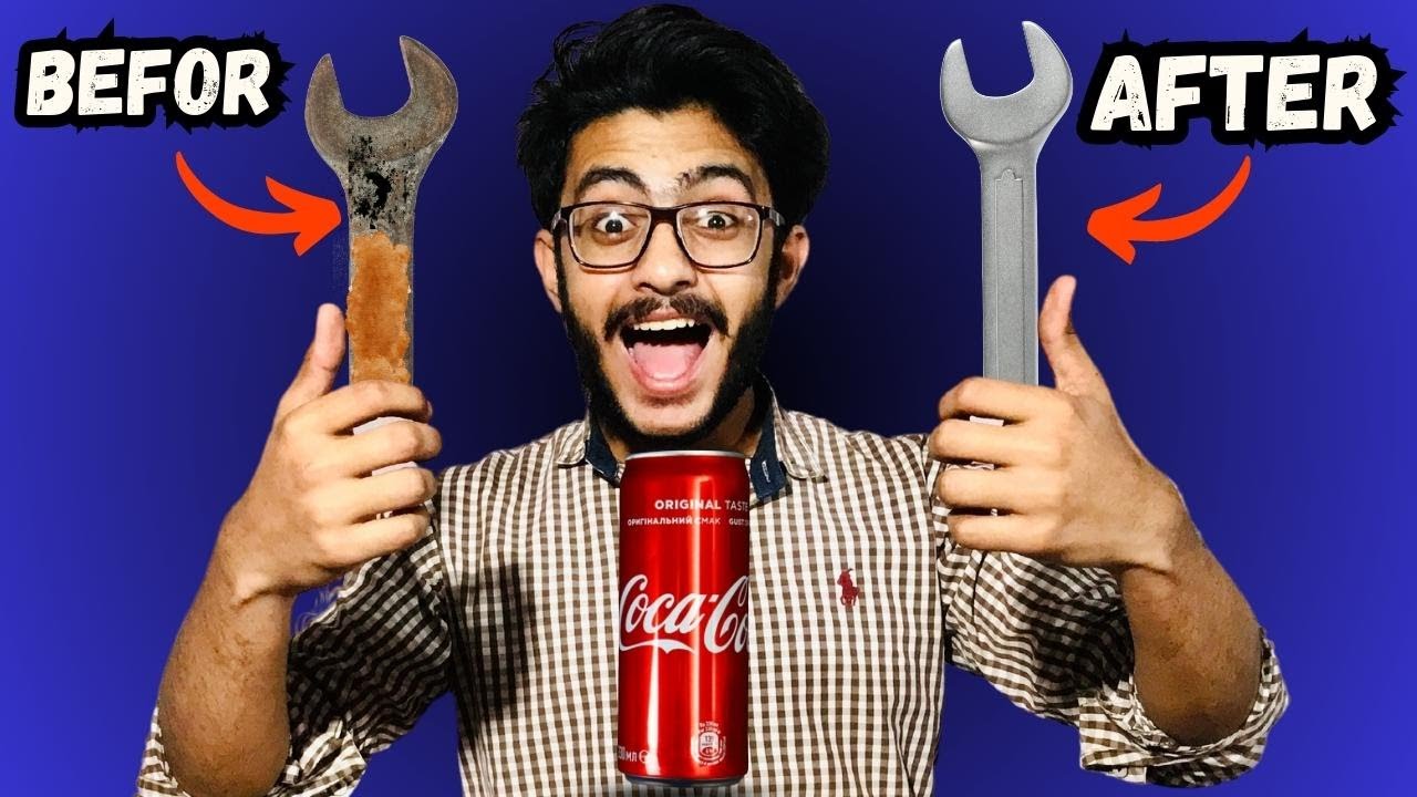 Does coca cola clean rust? - YouTube