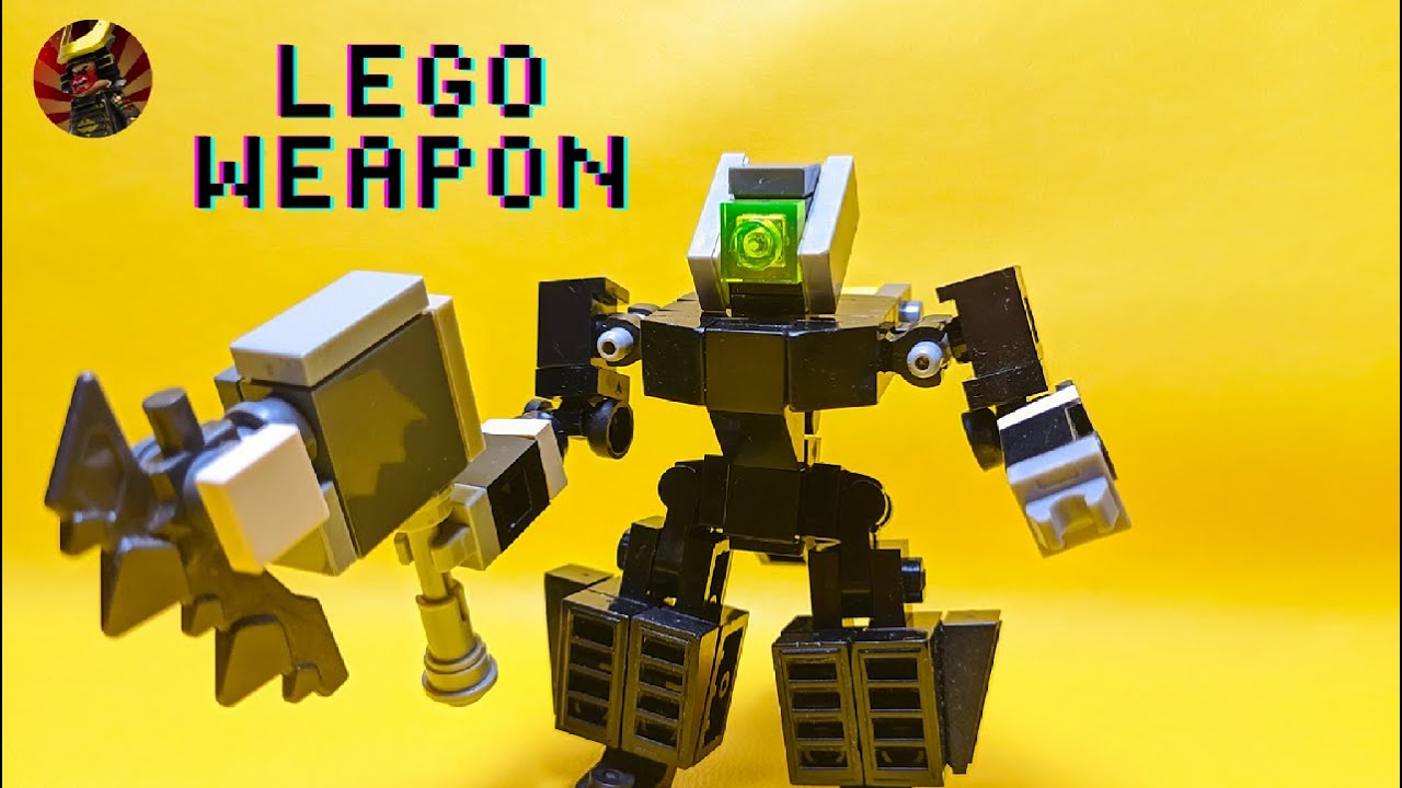LEGO Weapons for Mecha LEGO Robot - YouTube