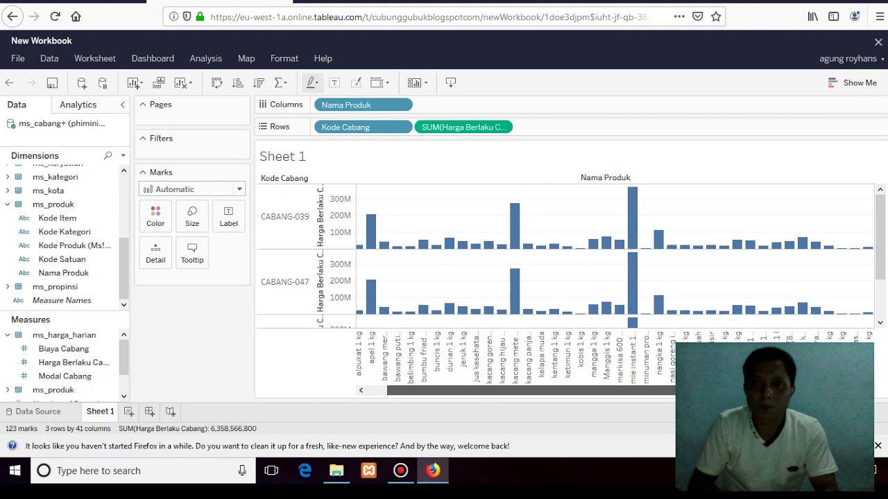Tutorial Cara Menggunakan TABLEAU Dan Implementasinya - YouTube