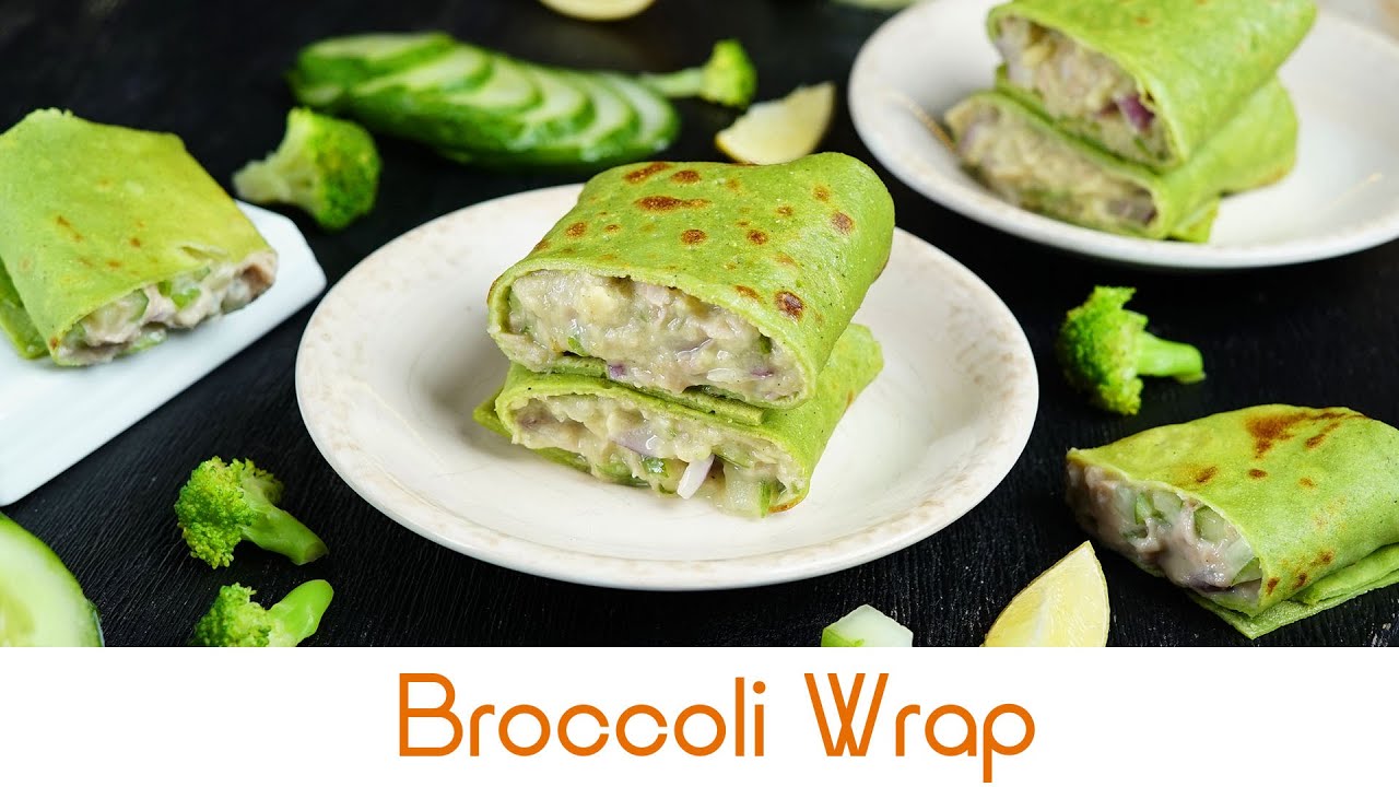 Broccoli Wrap / ब्रोकोली रैप - YouTube