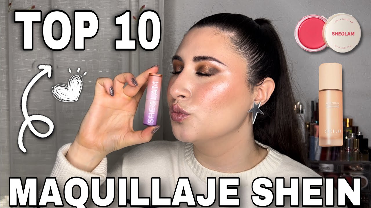 TOP 10 MAQUILLAJE DE SHEIN ¡ PARECEN DE ALTA GAMA PERO SON BARATÍSIMOS ...