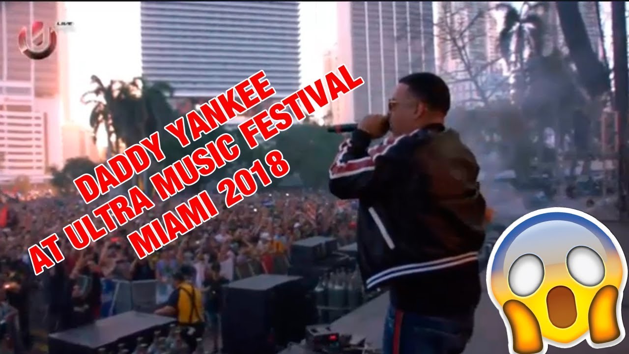 Steve Aoki & Daddy Yankee - Ultra Music Festival 2018 - YouTube