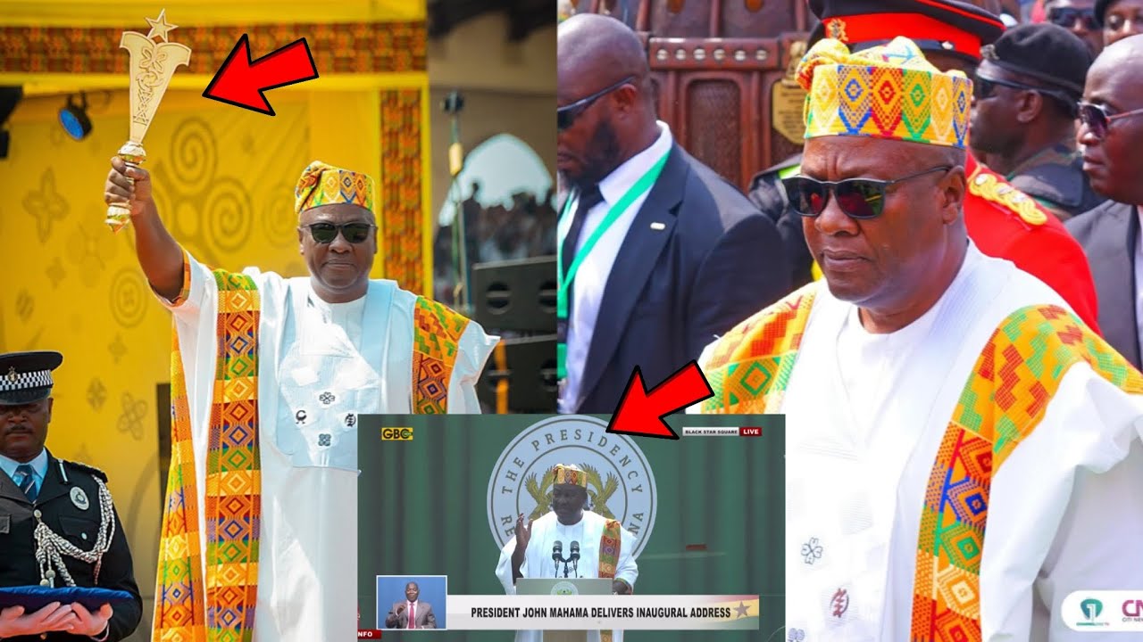 President John Mahama Full Inauguration & Speech, He Revealed Four Key ...
