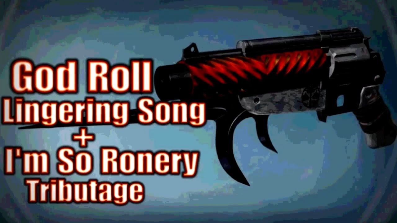 Destiny - God Roll Lingering Song + I'm So Ronery Tributage - YouTube