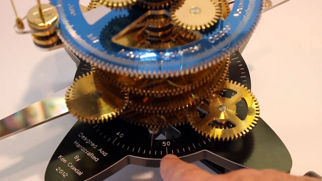 Orrery Final Details - YouTube